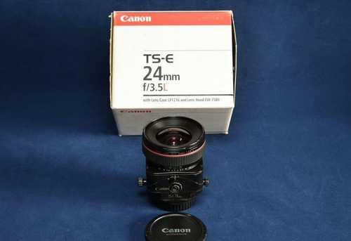 Canon TS-E 24mm f/3.5L Tilt-Shift