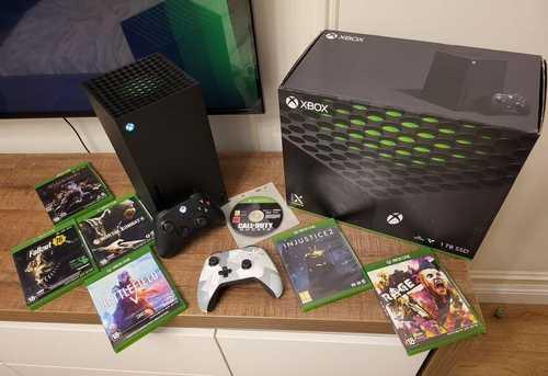 Xbox Series X + 2 Геймпада + 7 Дисков