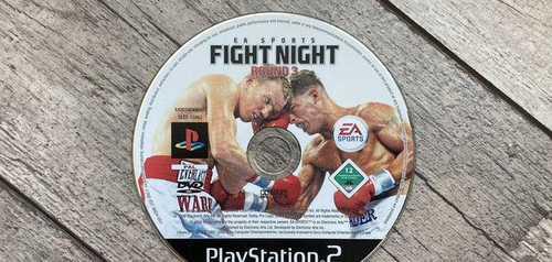 Fight Night Round 3 EA Sports Ps2 диск лицензия