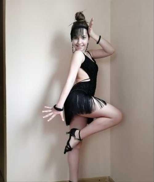 Новое платье для бальных танцев латина ю1