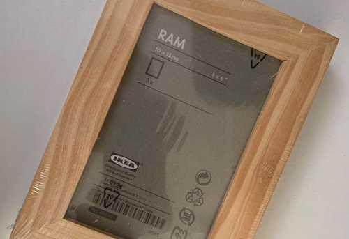 Рамки для фото 10х15 см. деревянные IKEA RAM