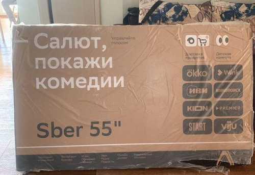 Телевизор Sber SDX-55UQ5230T, 55