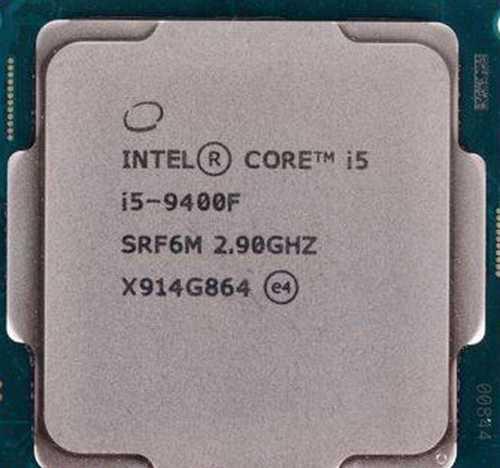 Процессор intel core i5 9400f