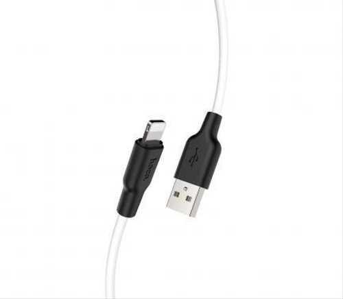 Кабель USB hoco X21 Plus Silicone для Lightning, 2