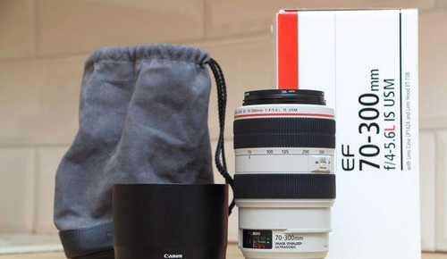 Canon EF 70-300mm f/4-5.6L IS USM + фильтр