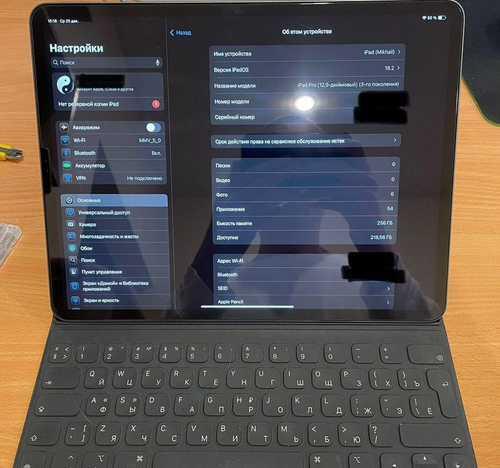 iPad Pro 12.9 2018 (3-е поколение) 256gb