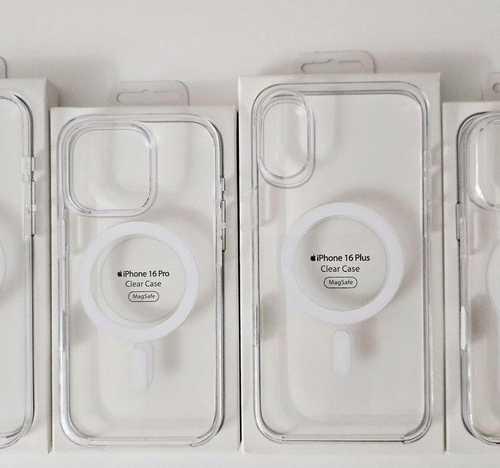 Clear Case iPhone 16ProMax, 16, 16Pro, 16  опт
