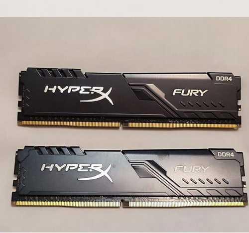 Оперативная память ddr4 Kingston 16gb(2x8gb)