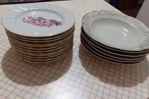 Столовые тарелки