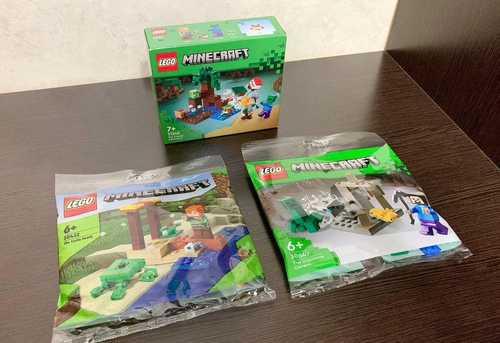 Lego Minecraft 21240, 30432, 30647