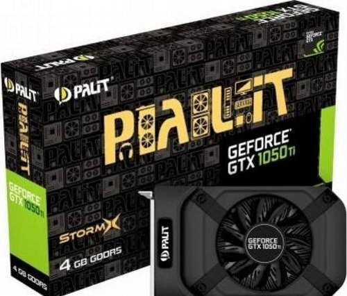 Видеокарта Palit GeForce PA-gtx1050ti StormX (ne51