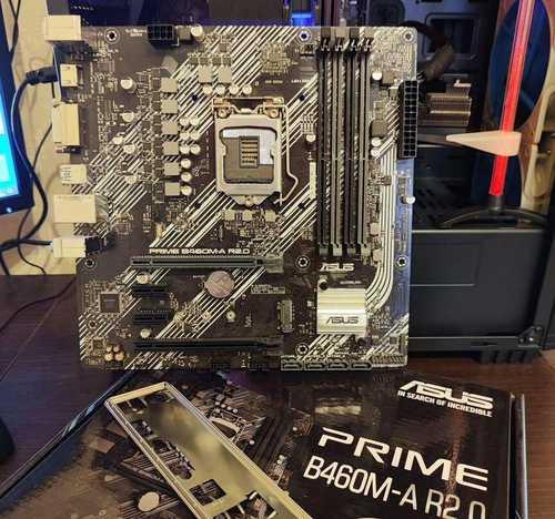 Asus Prime B460M-A материнская плата LGA1200