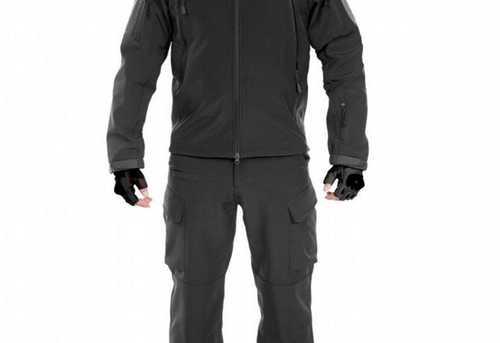 Тактический костюм softshell Черный 44-60 размеры