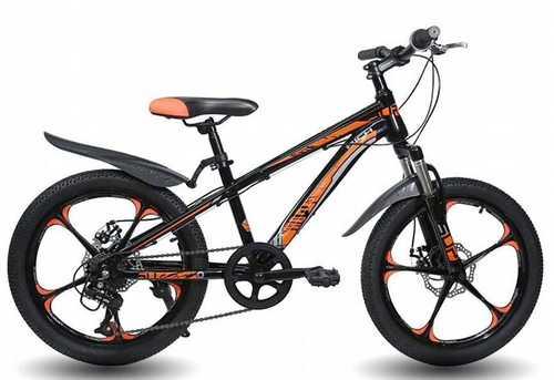 Велосипед maks 20" Rich MD оранжевый (2022)