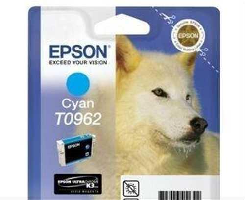 Картридж Epson T0962 Cyan C13T09624010