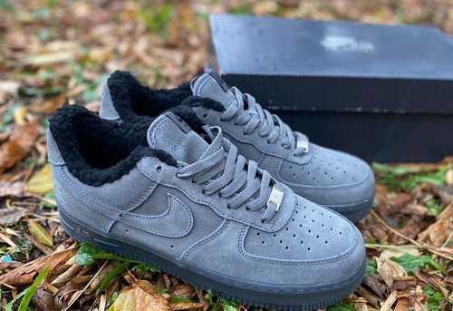 Кроссовки зимние с мехом Nike Air Force 1