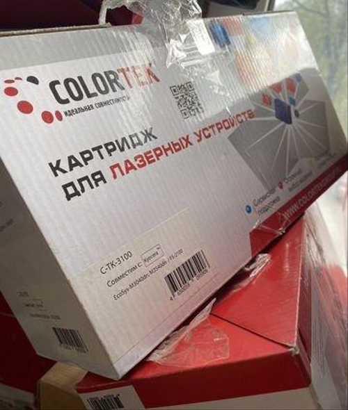 Катриджи colortek c-tk-3100