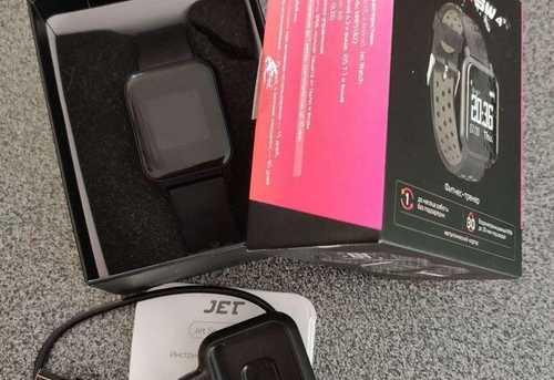 Умные часы JET Sport SW-4C черный