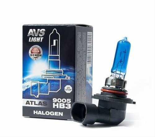 Лампа галогенная AVS atlas BOX /5000К/ HB3/9005.12