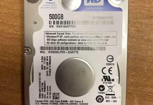 Жесткий диск 500GB Acer ES1-511