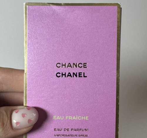 Chanel chance eau fraiche edp 1.5 ml пробник