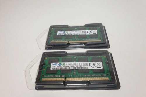 So-Dimm DDR3L 4 Gb 12800S Samsung