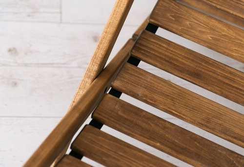 Кресло-шезлонг деревянное