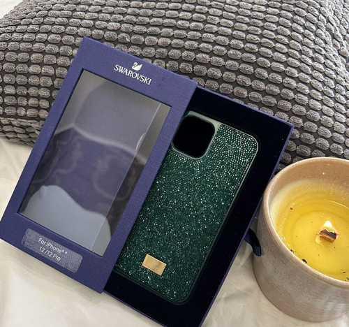 Чехол swarovski для iPhone 12/12 pro оригинал