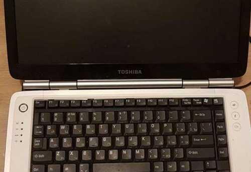 Toshiba раритетный ноутбук