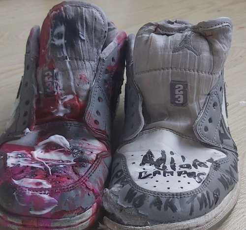 Кроссовки nike dunk мега коллобарация