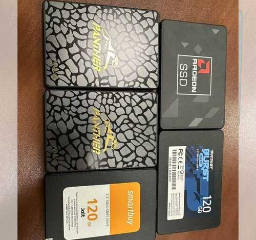 Жесткие диски SSD 120 GB