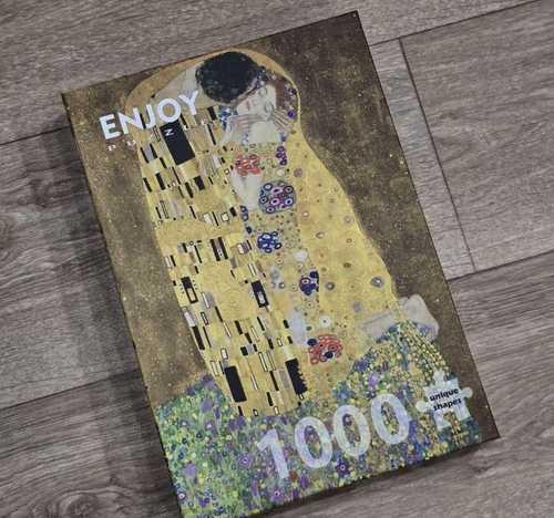 Пазлы Густав Климт Поцелуй 1000 деталей