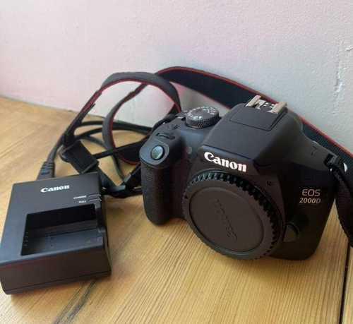 Фотоаппарат Canon 2000d body(7351)