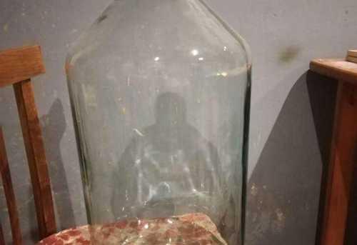 Бутылка стеклянная 20 литров