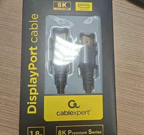 Кабель Displayport Cablexpert 1.8m 8K