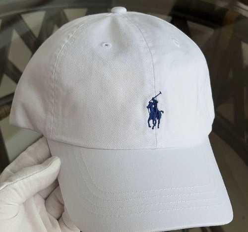 Бейсболка polo ralph lauren vintage белый