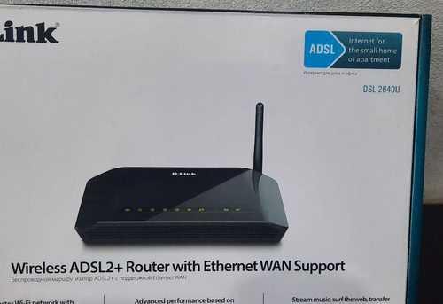 Adsl модем Dlink dsl-2640u