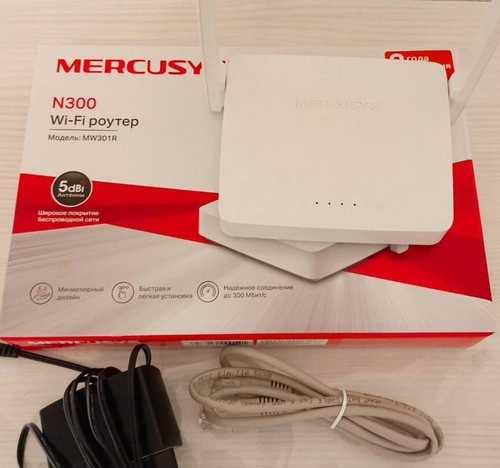 Wifi роутер mercusys mw301r