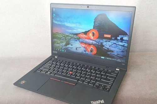 4-ядерный ThinkPad T495 Ryzen+Radeon 16гб SSD512гб
