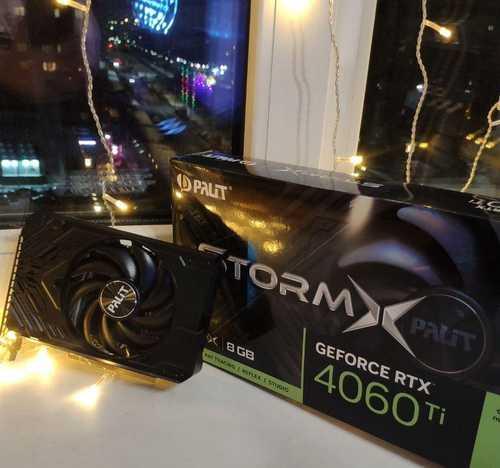 Видеокарта RTX 4060ti Palit StormX