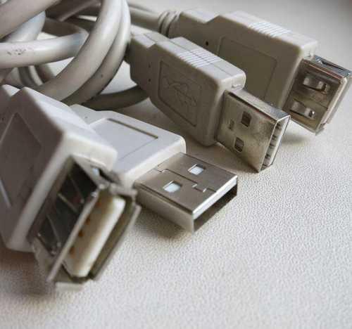 Кабель удлинитель usb 1,8м