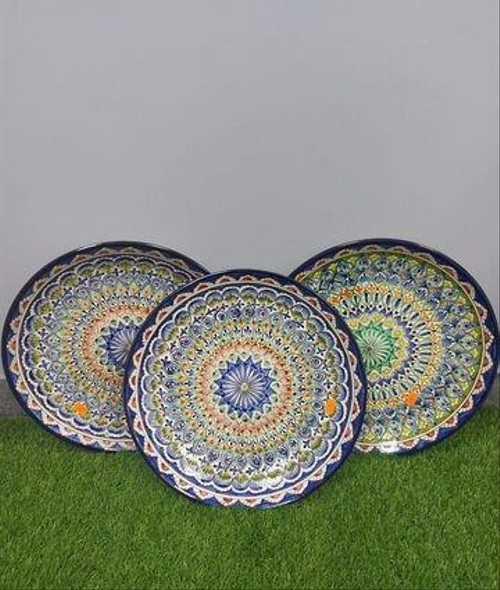 Узбекские тарелки в ассрортименте