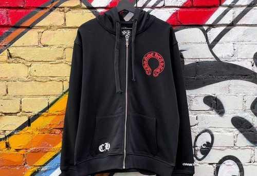 Худи Chrome Hearts Horse Shoe Floral Red