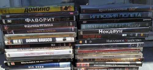 Dvd двд диски фильмы 30шт