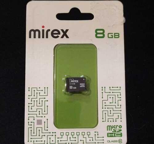 Карта памяти micro sd 8 гб