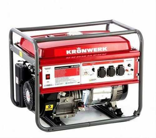 Генератор бензиновый Kronwerk 5500 Вт, 220В
