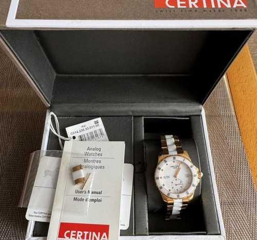 Часы наручные женские Certina DS First