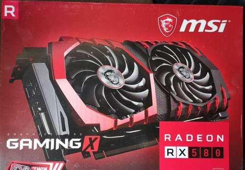 Коробка от Видеокарты RX 580