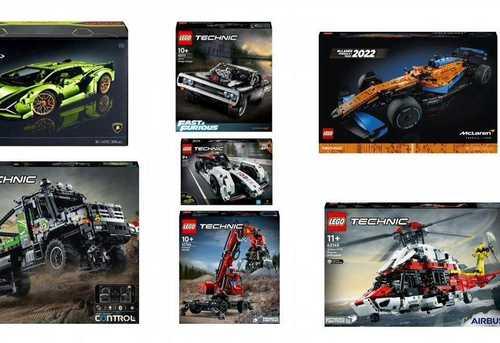 Новые наборы lego серии technic