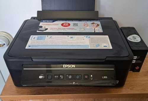 Принтер epson l355 c462j